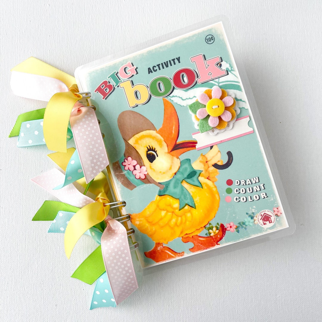 Vintage Easter Duck, Scrapbook Album, Mini Album, Junk Journal, Smash ...
