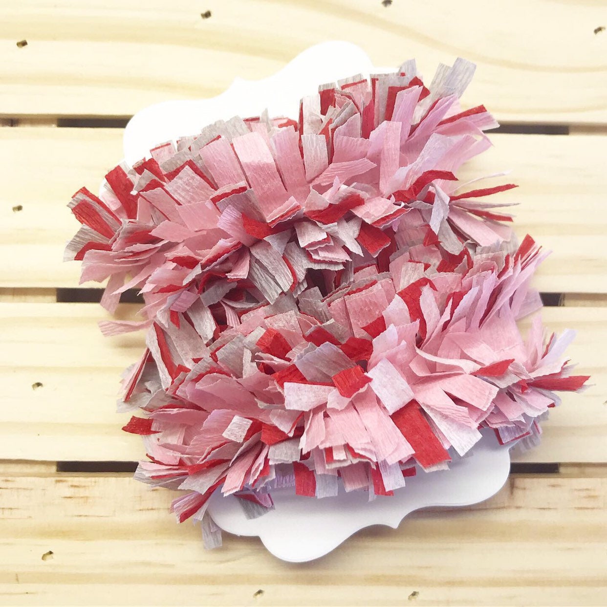 Crepe Paper Garland Fringe