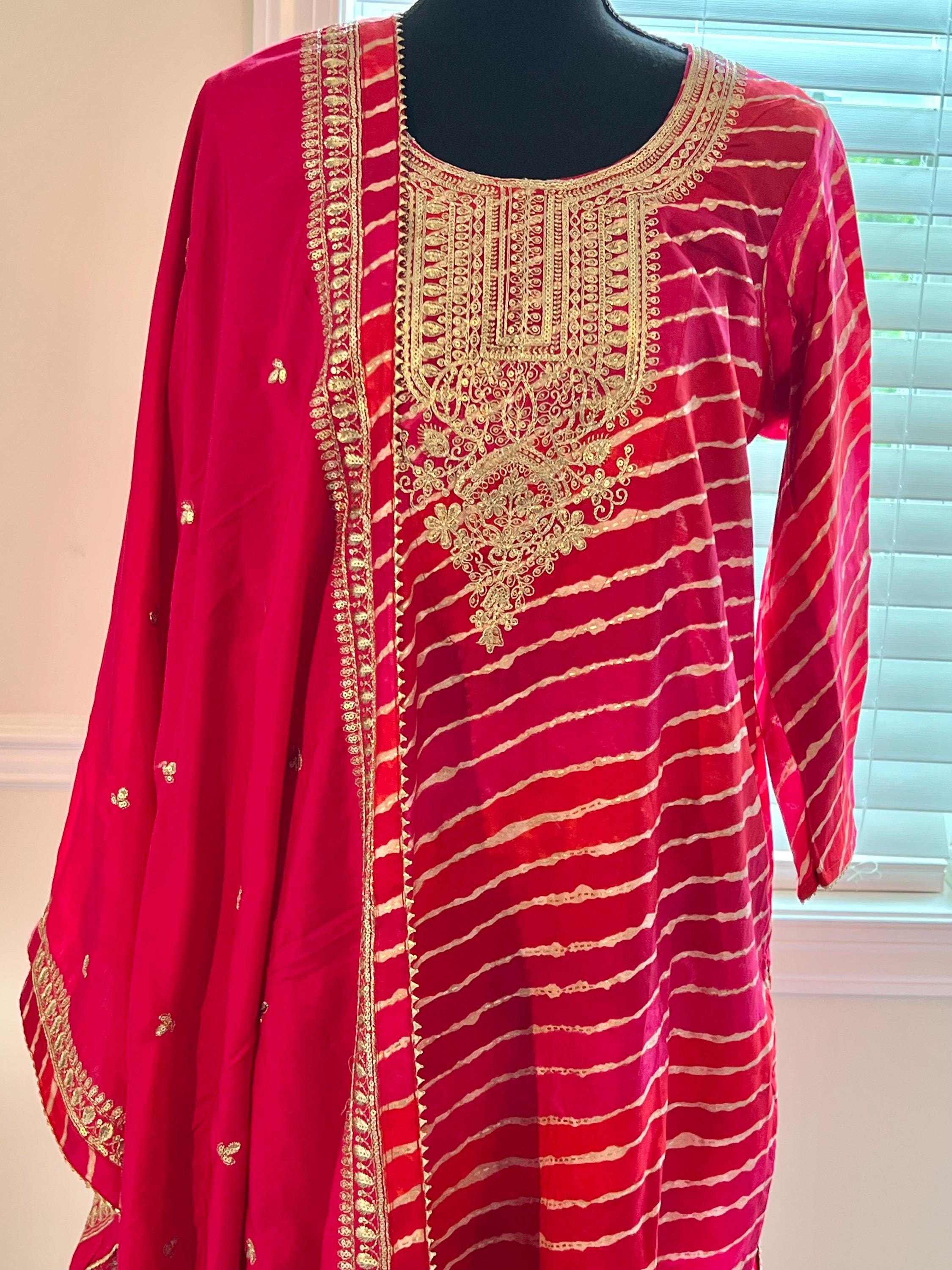 Gorgeous Red and Magenta Set - Etsy