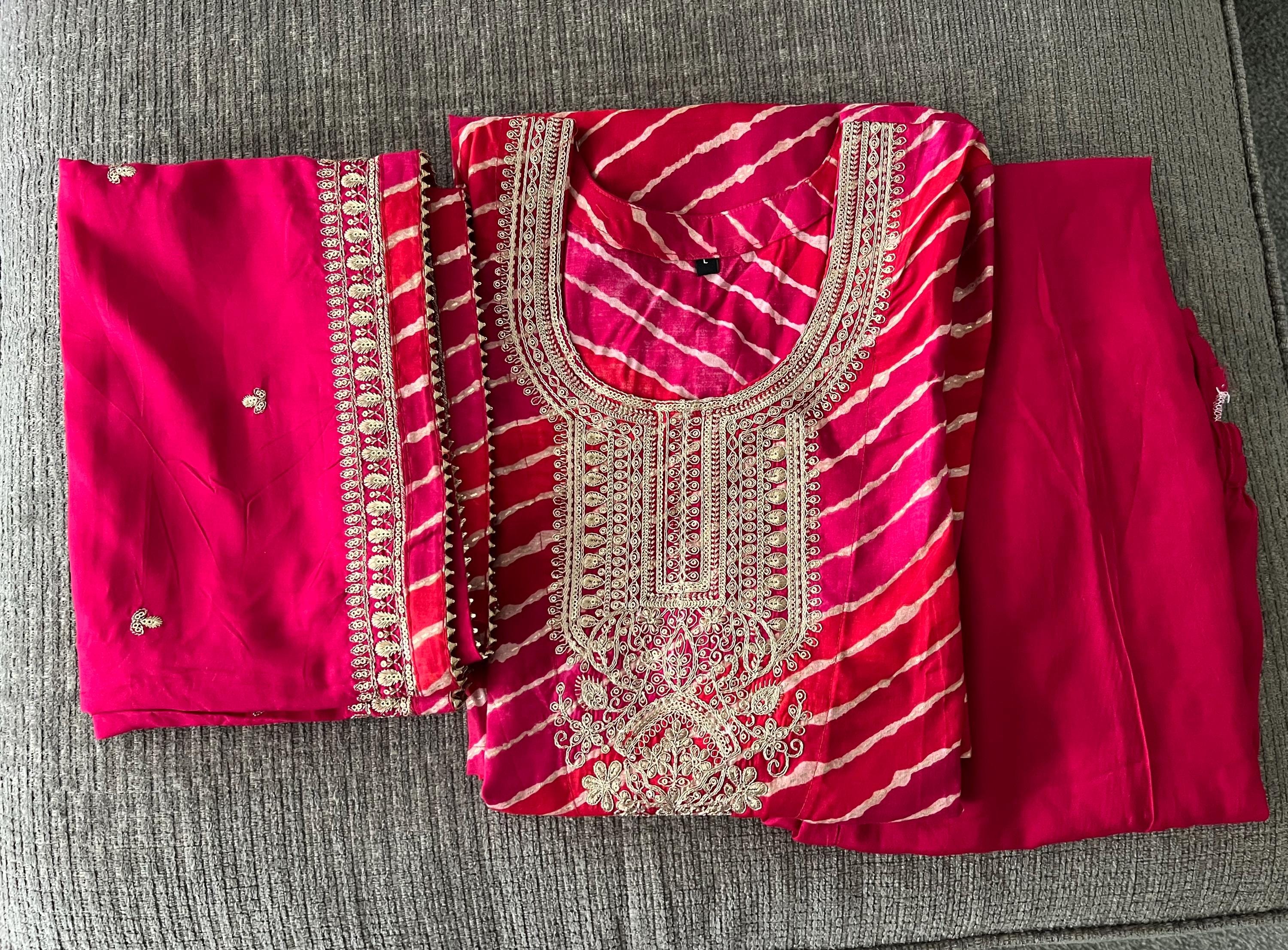 Gorgeous Red and Magenta Set - Etsy