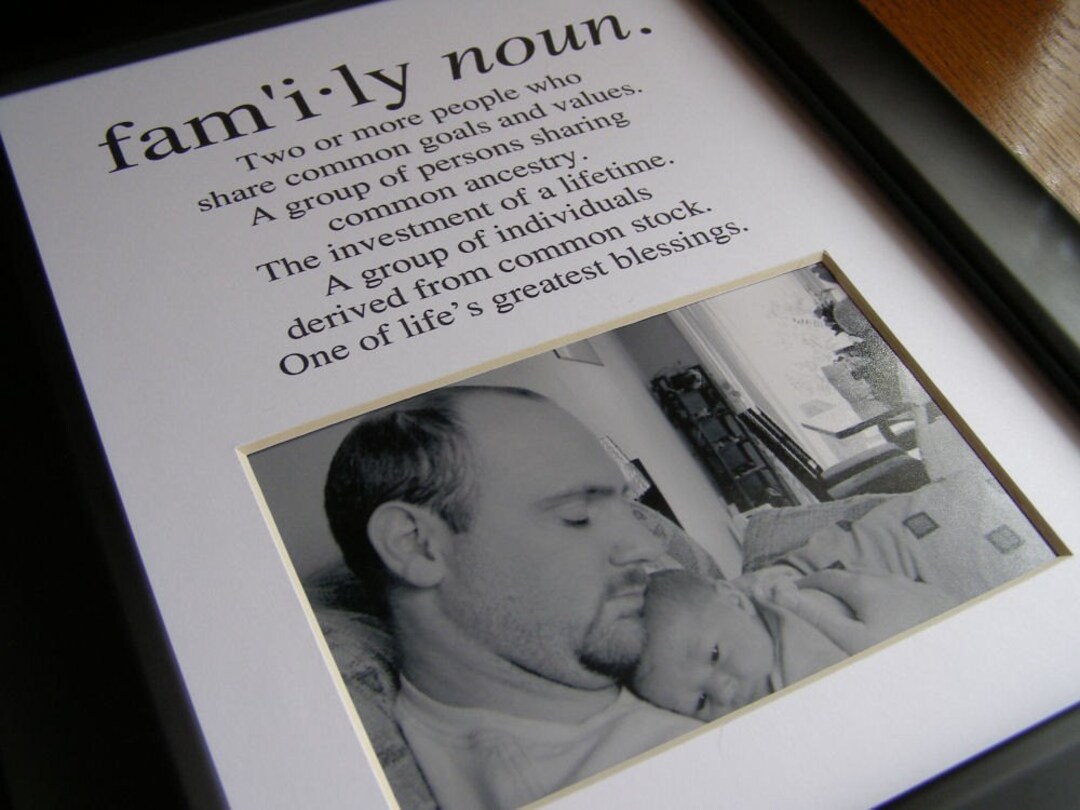 Family Definition 8 X 10 Picture Photo Mat Design M6 - Etsy