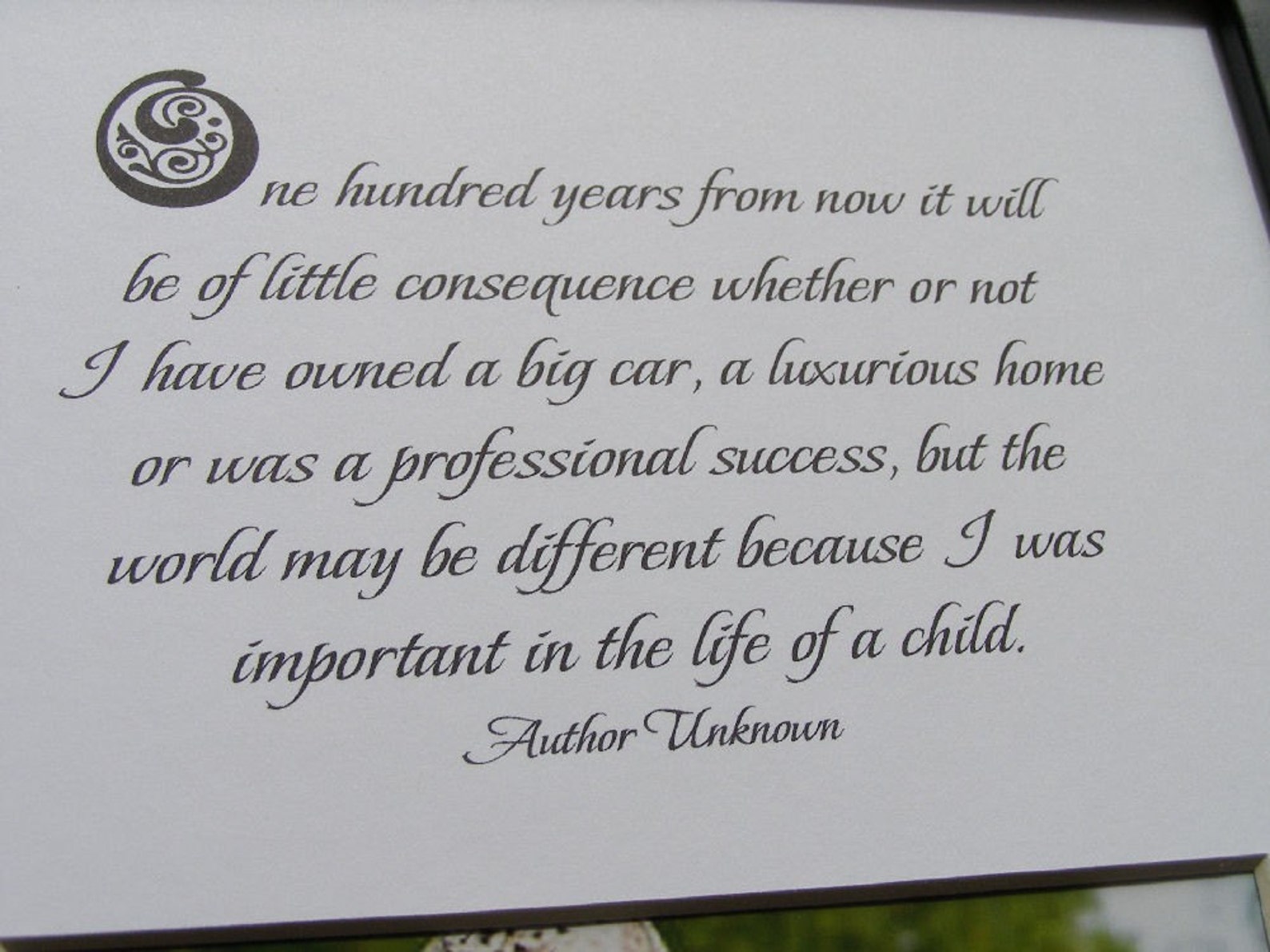 One Hundred Years From Now 8 X 10 Picture Photo Mat Design M22 - Etsy