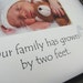 Our Family Has Grown by Two Feet 8 X 10 Picture Photo Mat Design M83 - Etsy