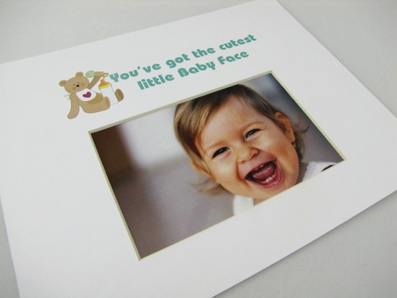 You've got the cutest little baby face 8 X 10 Picture | Etsy
