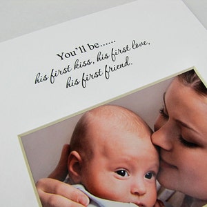 You'll Be His First Kiss 8 X 10 Picture Photo Mat Design M73 - Etsy