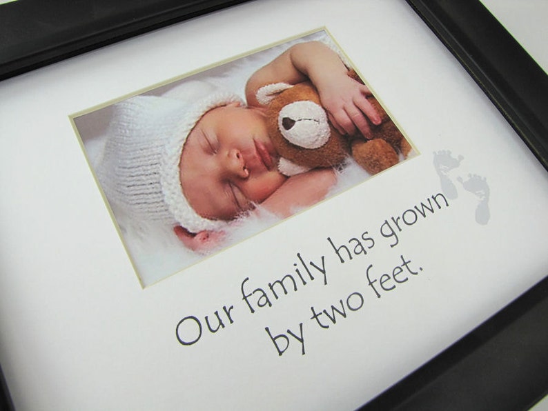 Our Family Has Grown by Two Feet 8 X 10 Picture Photo Mat - Etsy