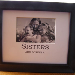Sisters Are Forever 8 X 10 Photo Mat Design M13 - Etsy