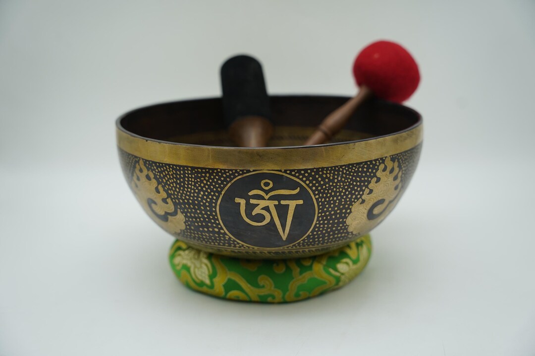 Handmade Tree of Life Singing Bowl: Tibetan Mantra, Sound Healing - Etsy