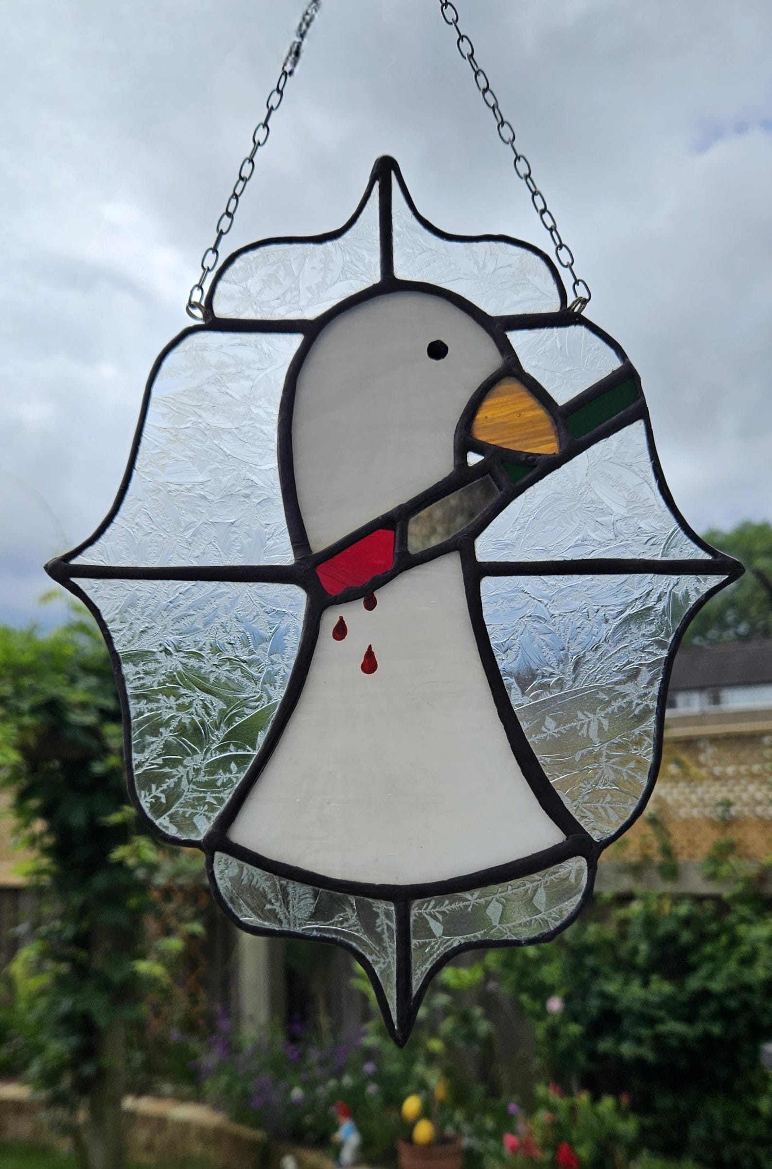 Silly Goose Stained Glass Pattern hobby & Commercial License - Etsy
