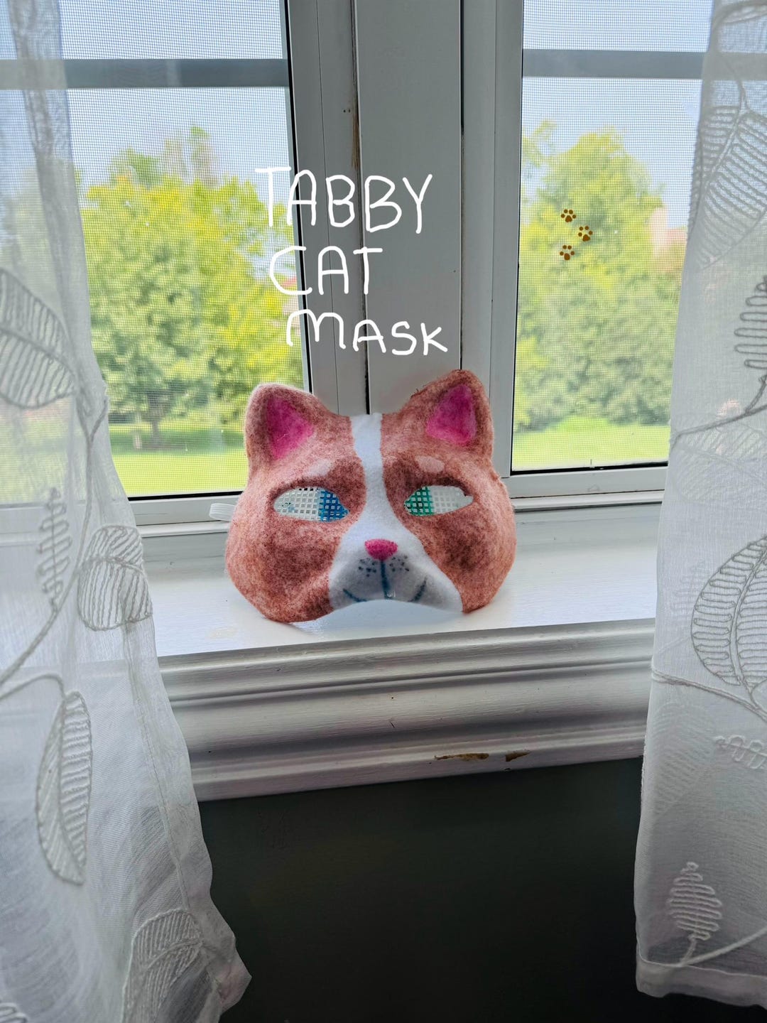 Tabby Cat Therian Mask - Etsy