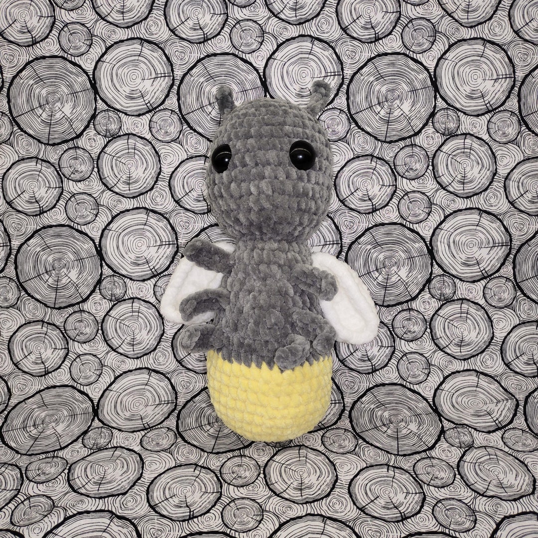 Lightning Bug Handmade Crochet Plushie Toy Amigurumi, Firefly Insect ...