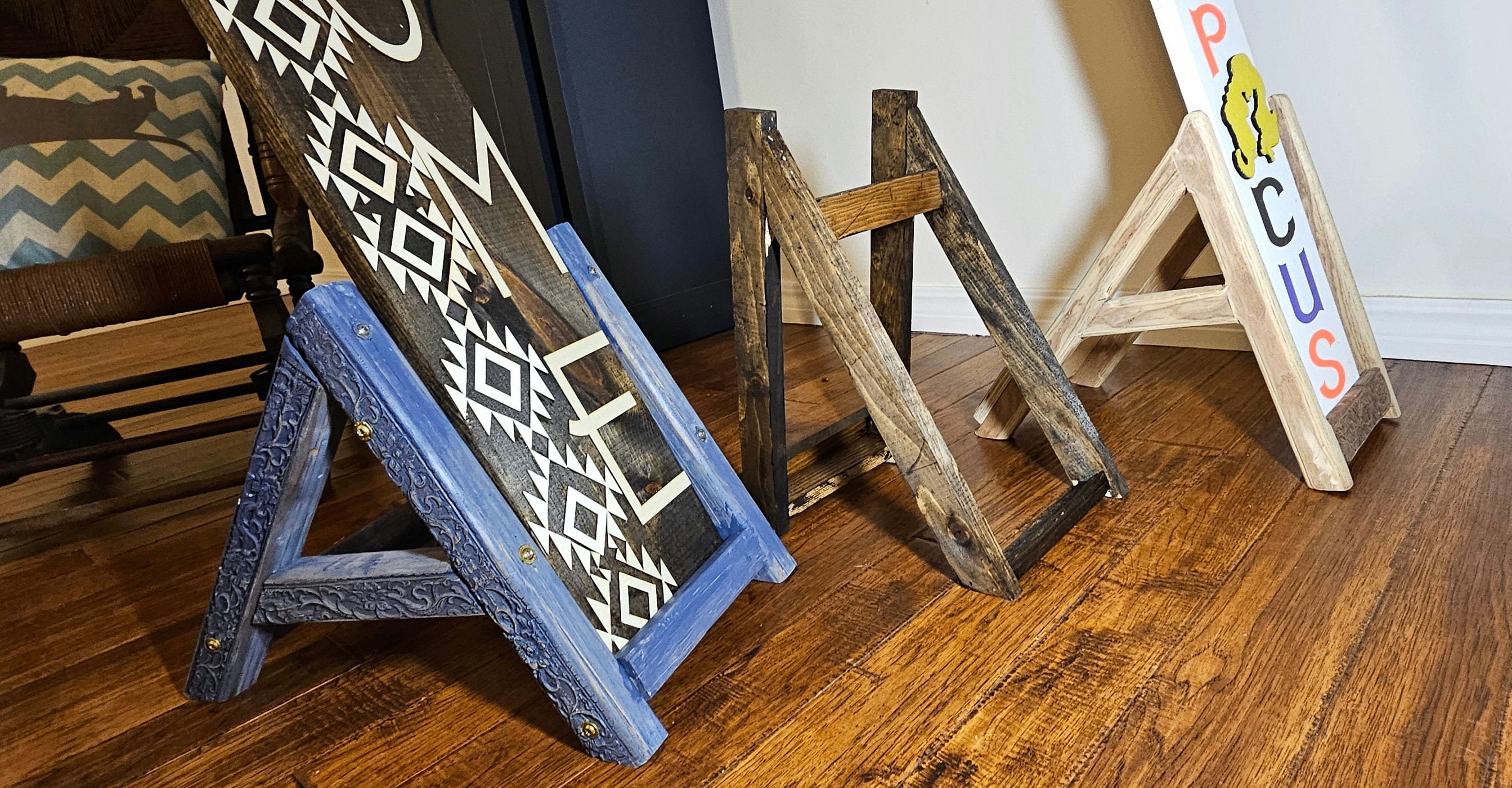 Stand, Sign Stand, Porch Leaner Stand, Welcome Sign Stand, Sign Holder ...