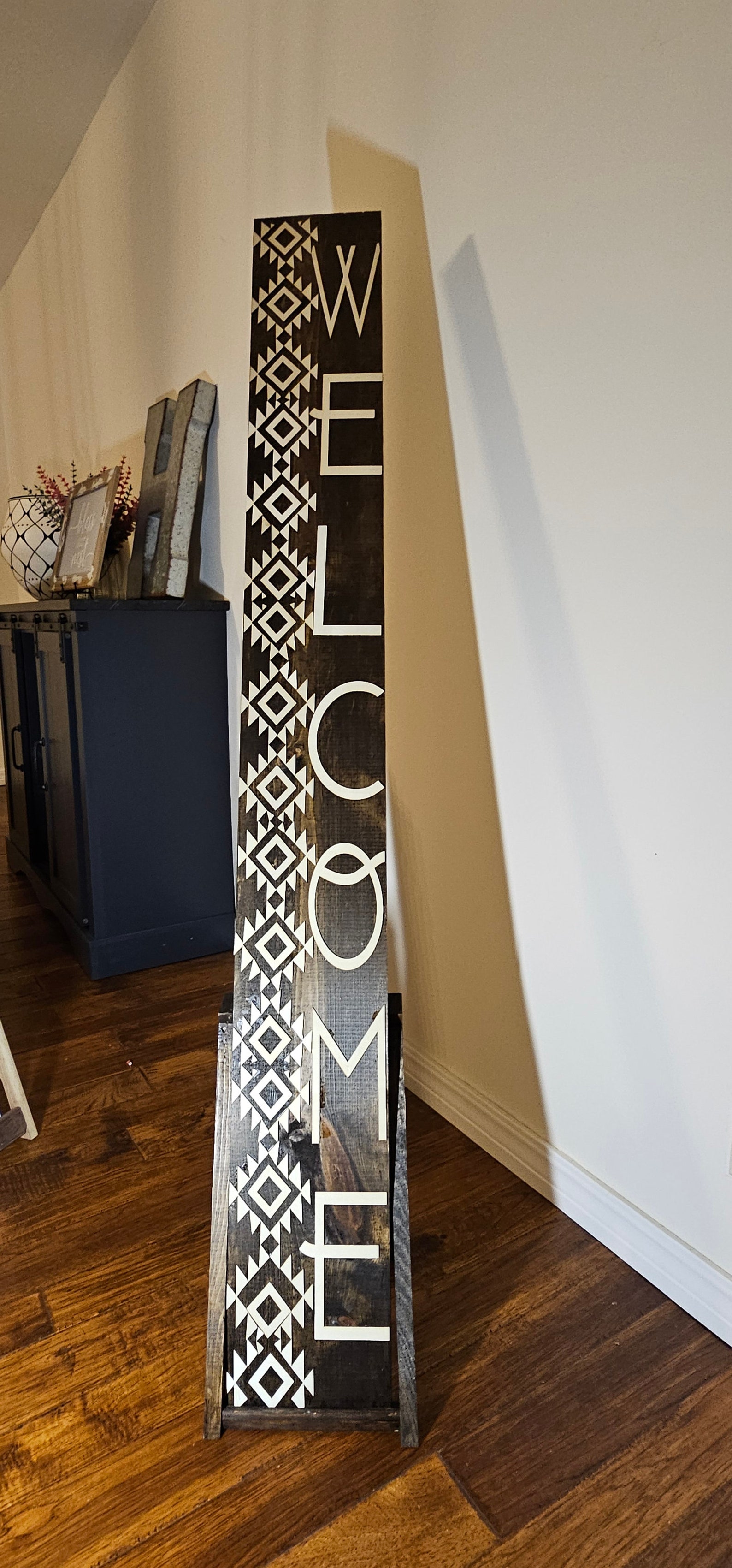 Stand, Sign Stand, Porch Leaner Stand, Welcome Sign Stand, Sign Holder ...