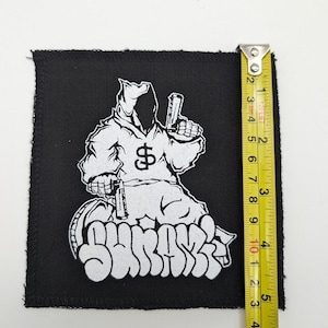 Sunami Patches - Screen Printed Sew on Canvas Patches Pick Your Own - Hardcore Beatdown Punk ...