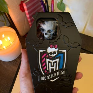 Fits iPhone 15 Pro Max Cute Skullette Coffin Phone Case | Cosplay ...