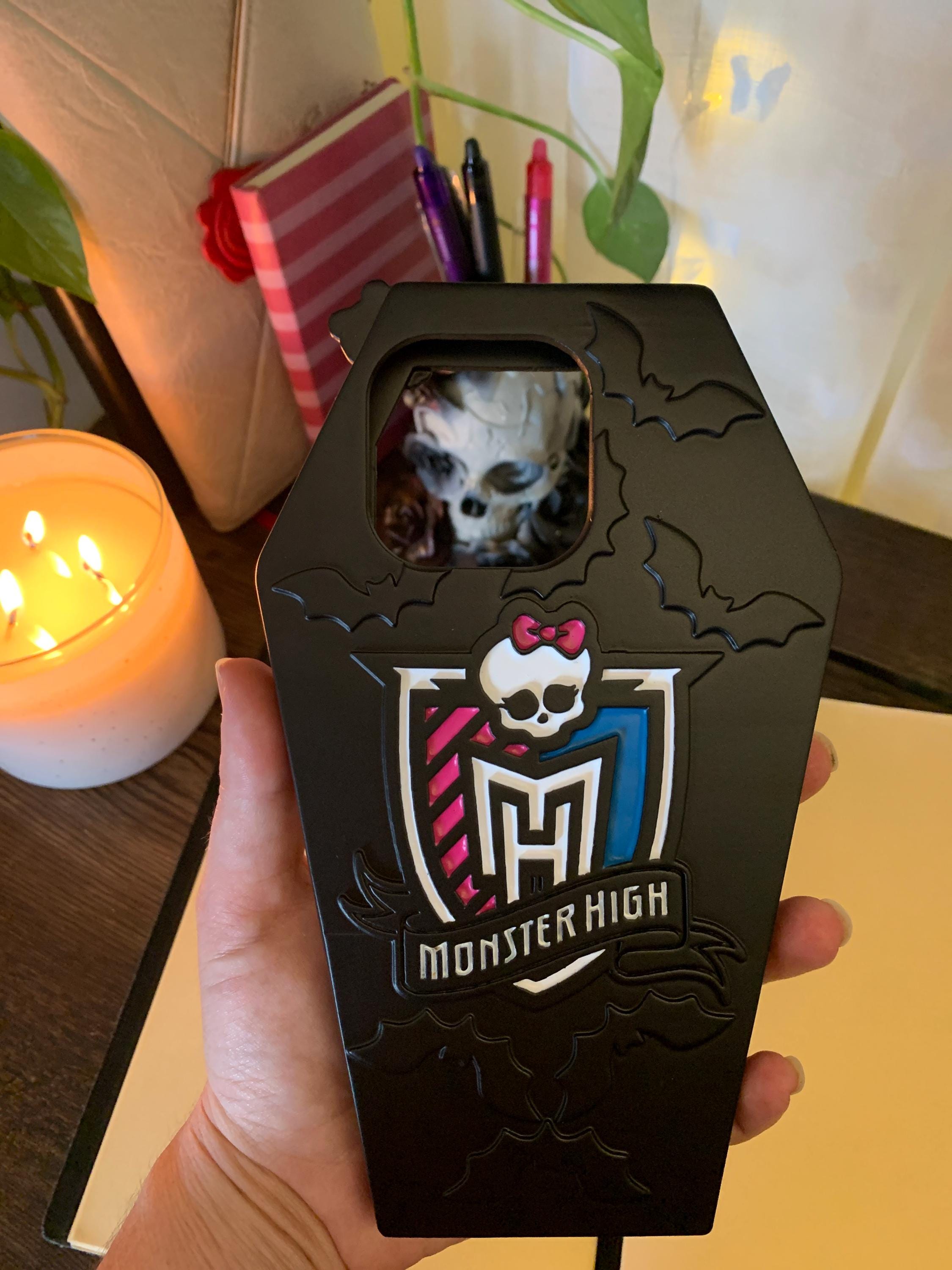 Fits iPhone 15 Pro Max Cute Skullette Coffin Phone Case | Cosplay ...