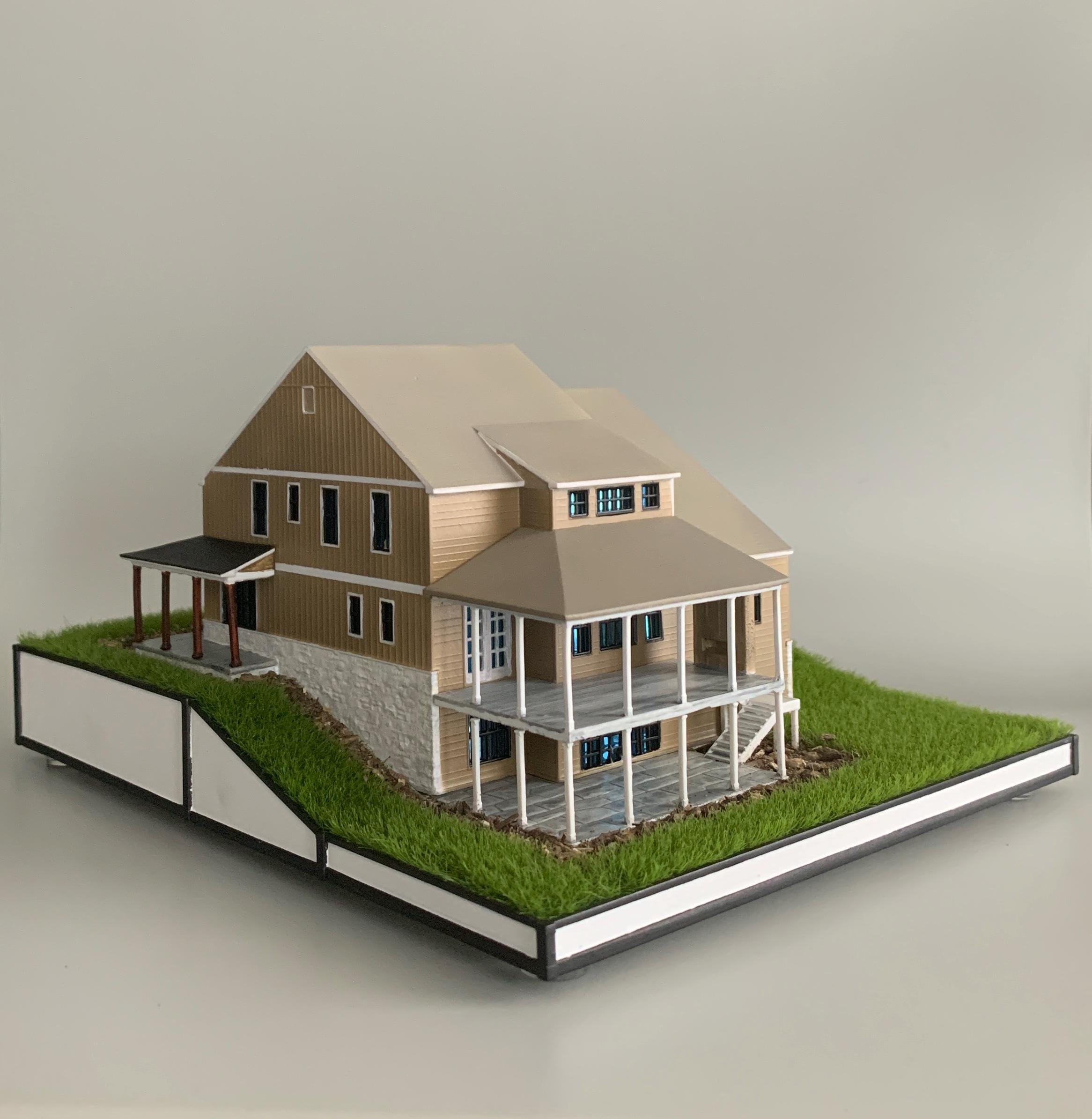 Custom 3D Printed Home Model • Miniature House Replica • Personalized ...