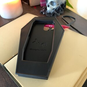 Fits iPhone 12 Pro Cute Spooky Scene Coffin Phone Case | Cosplay ...