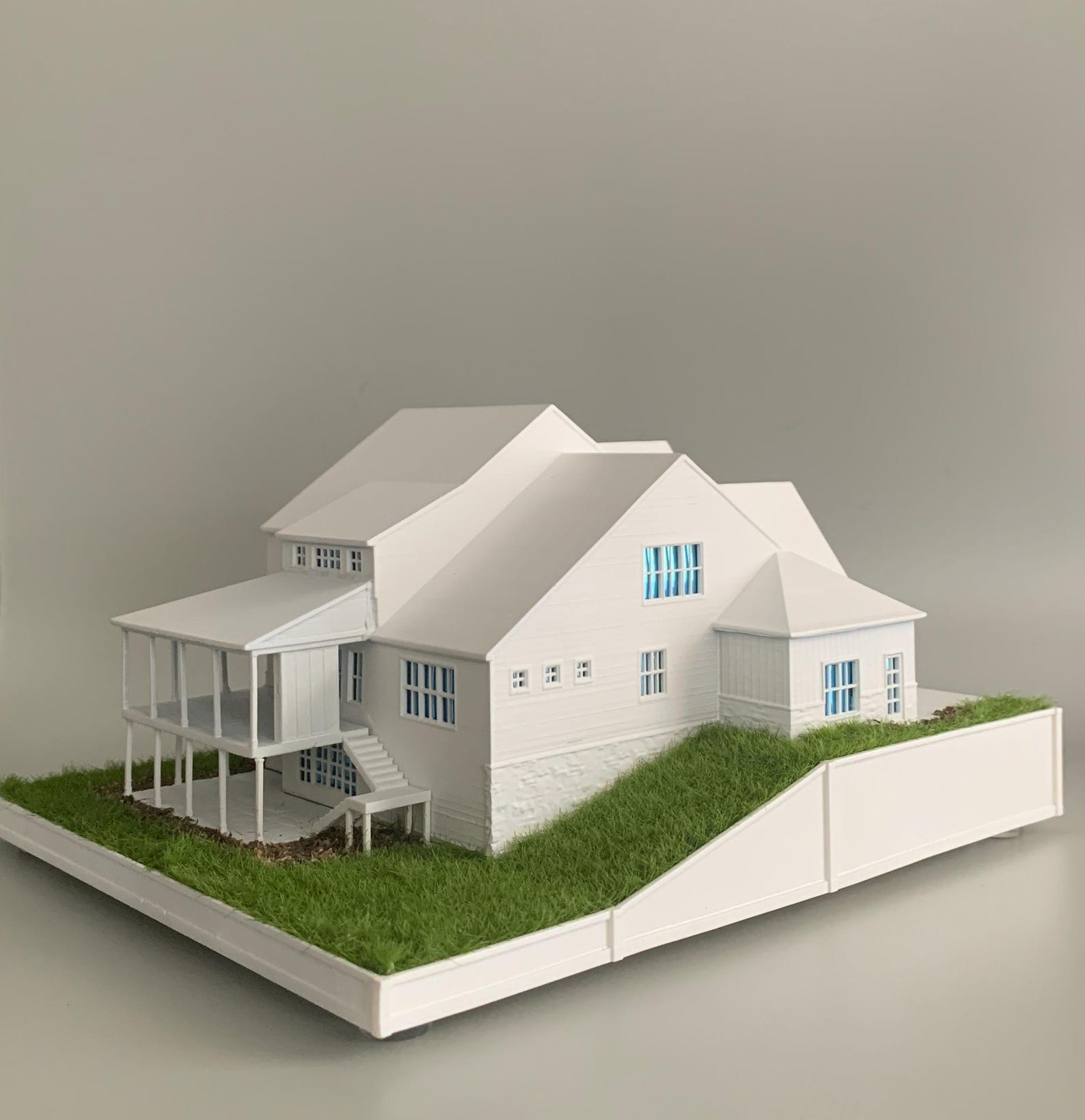 Custom 3D Printed Home Model • Miniature House Replica • Personalized ...