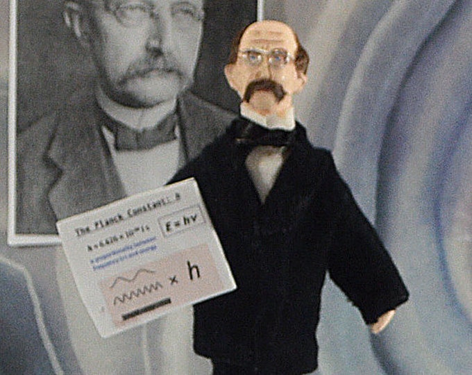 Max Planck Scientist Figurine Miniature Figure Physics Science Nobel ...