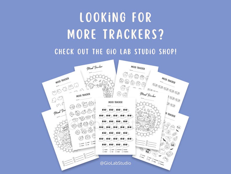 Mood Tracker Printable | Custom Journal | Coloring Pages | Christmas Planner for Cozy Season ...