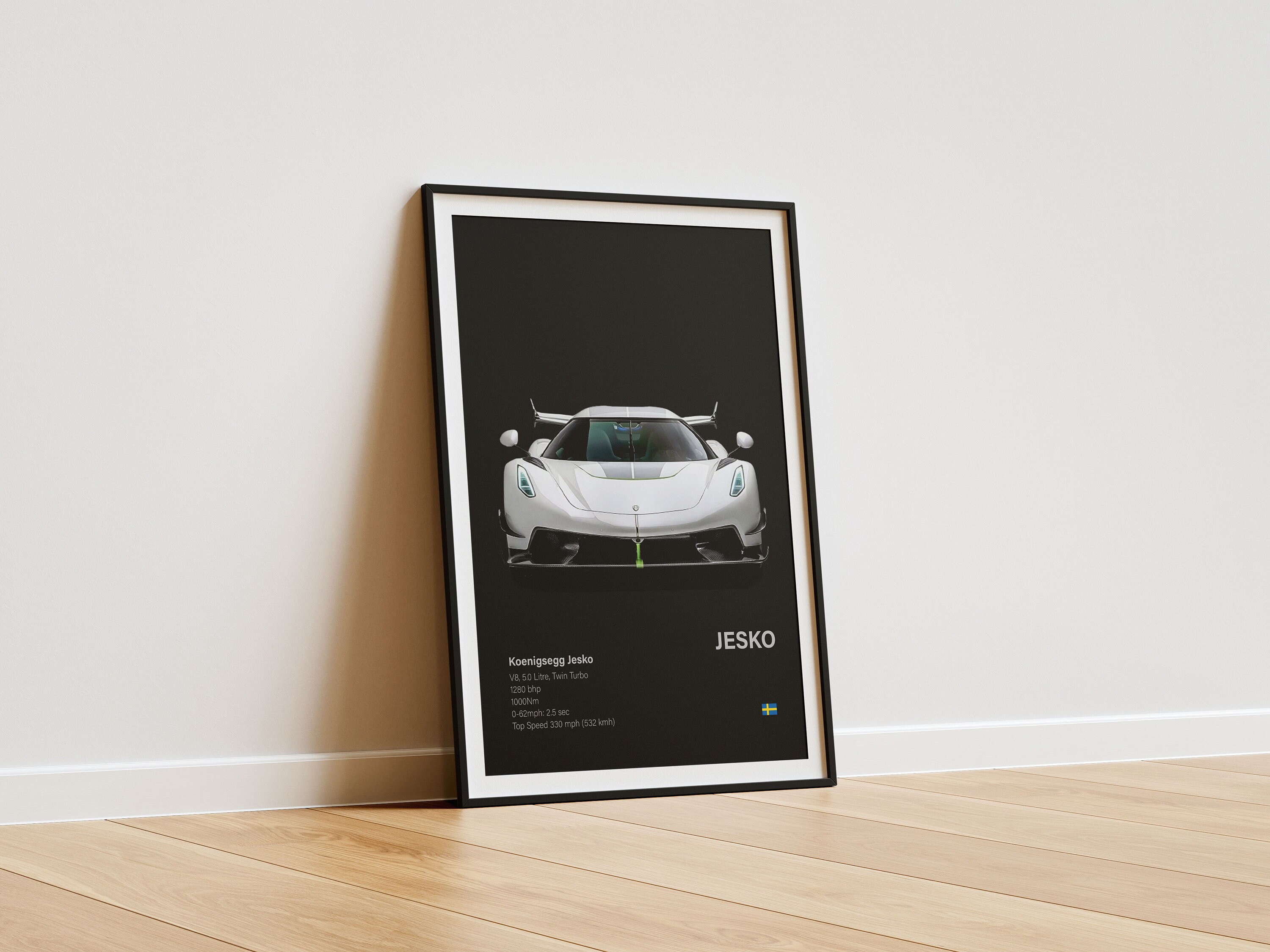 Koenigsegg Jesko Poster, Jesko Print, Car Print, Car Wall Art, Car ...