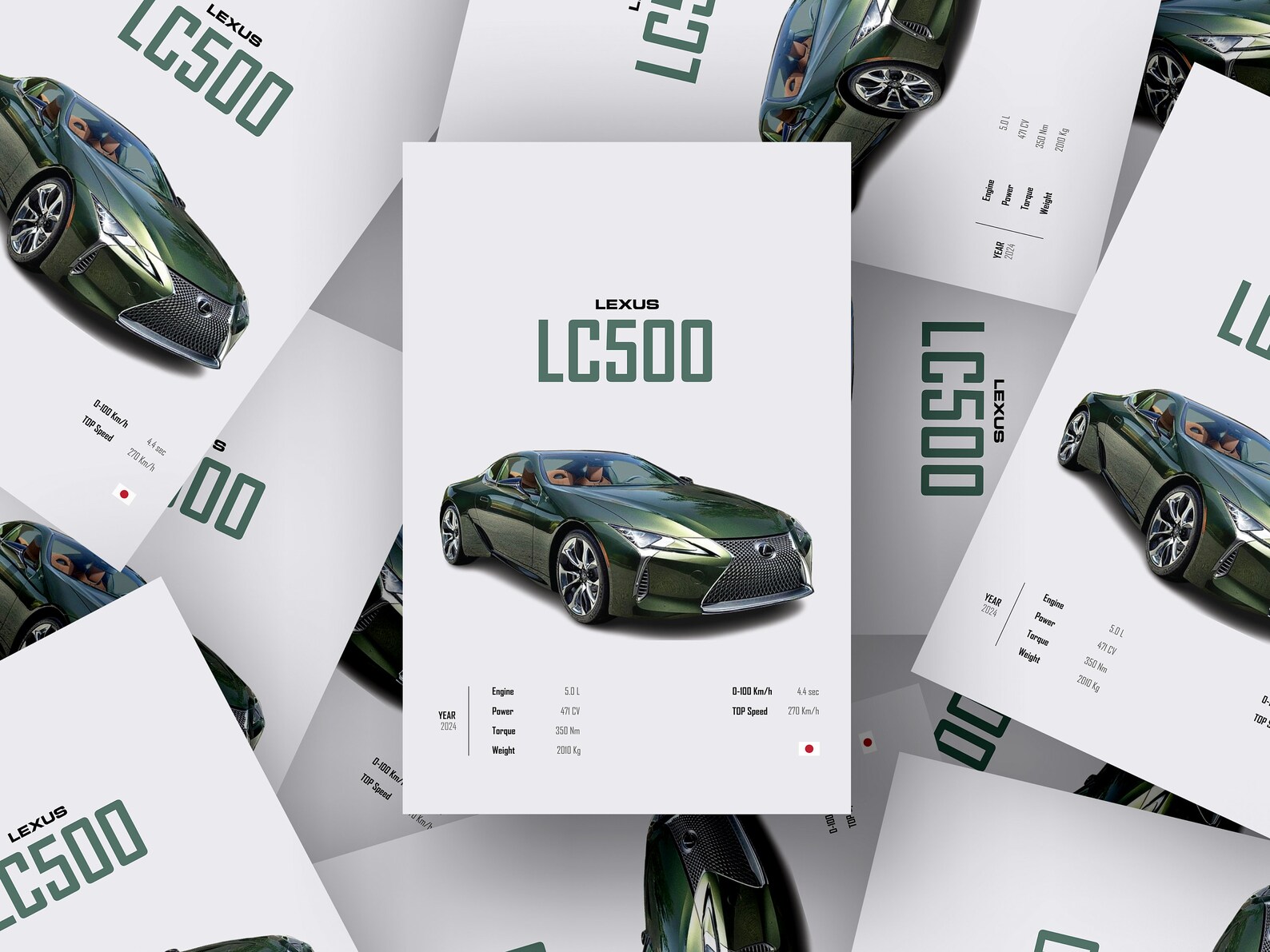 Lexus LC500 Poster - LC500 Prints - Lexus Posters - Car Prints - Car ...