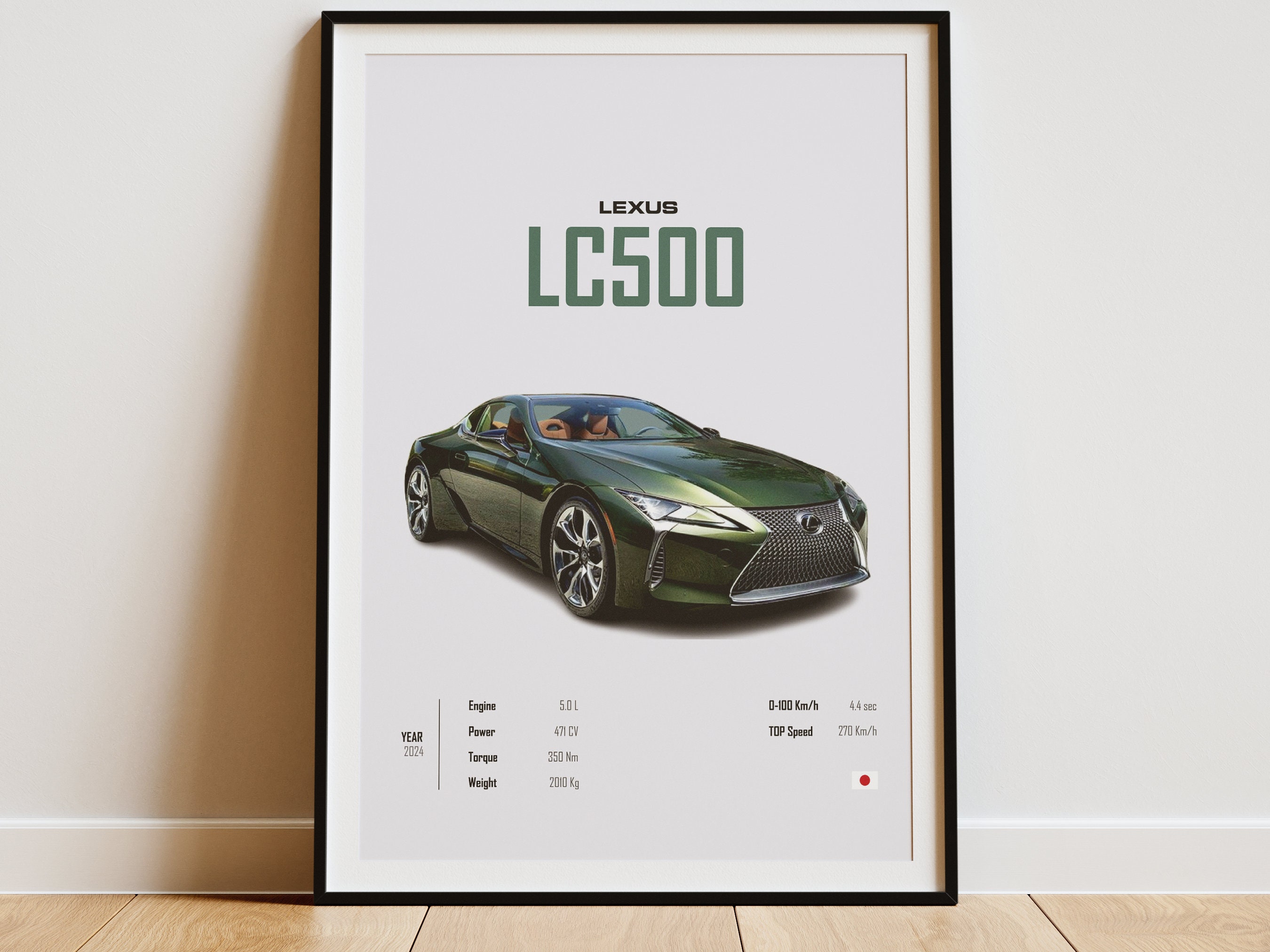 Lexus LC500 Poster - LC500 Prints - Lexus Posters - Car Prints - Car ...