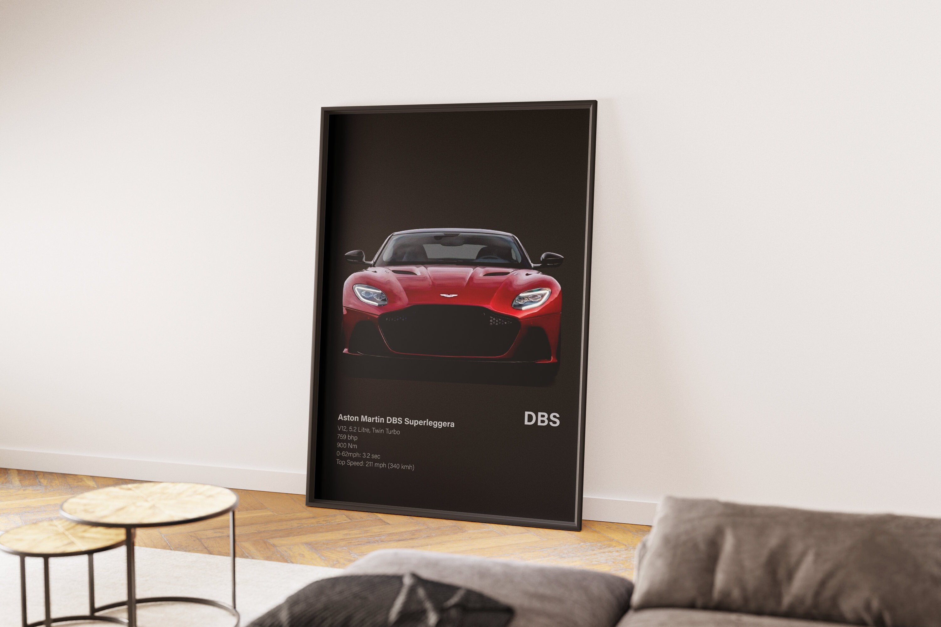 Aston Martin Superleggera DBS Poster - Superleggera Prints - DBS ...