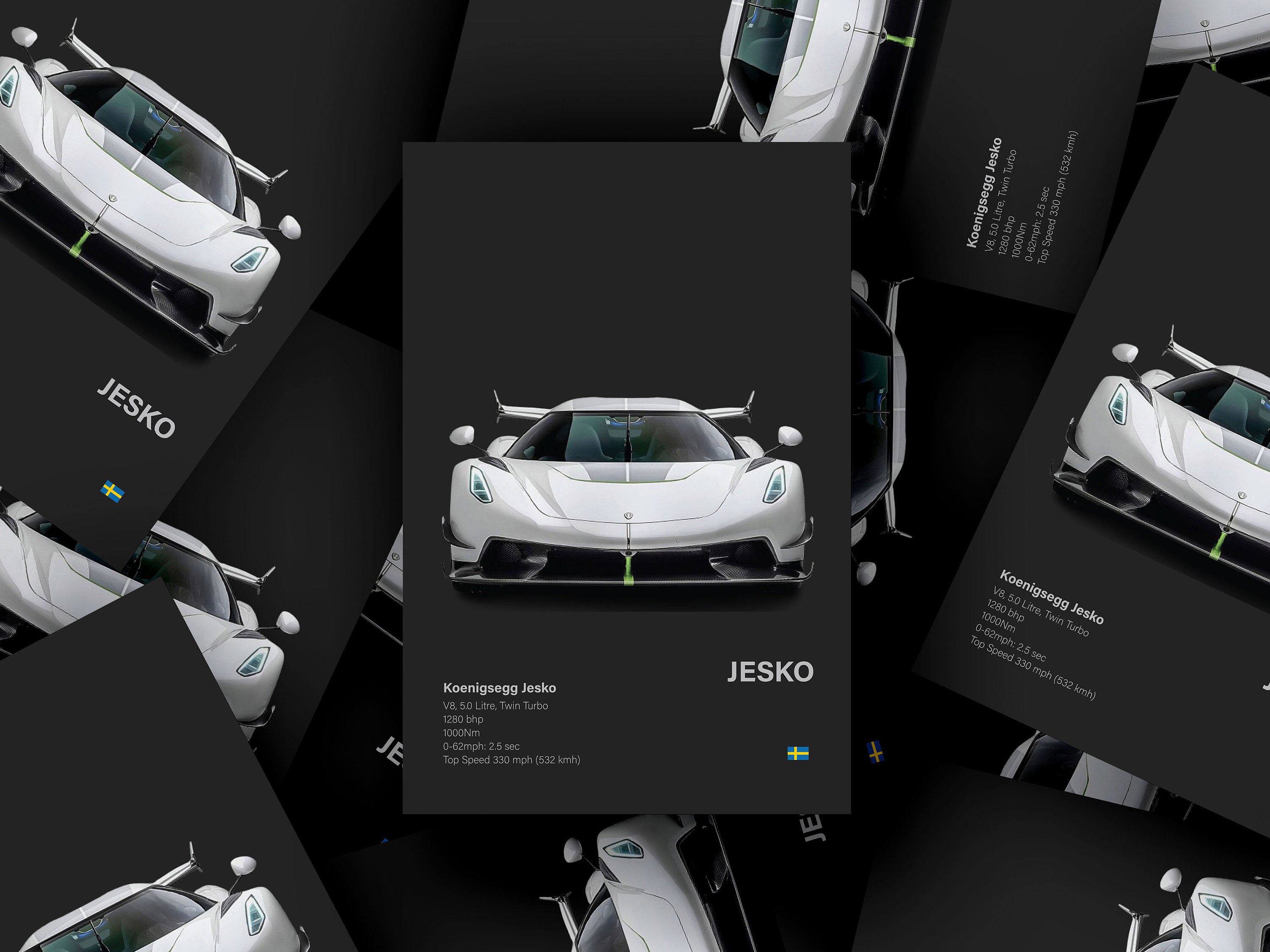 Koenigsegg Jesko Poster, Jesko Print, Car Print, Car Wall Art, Car ...