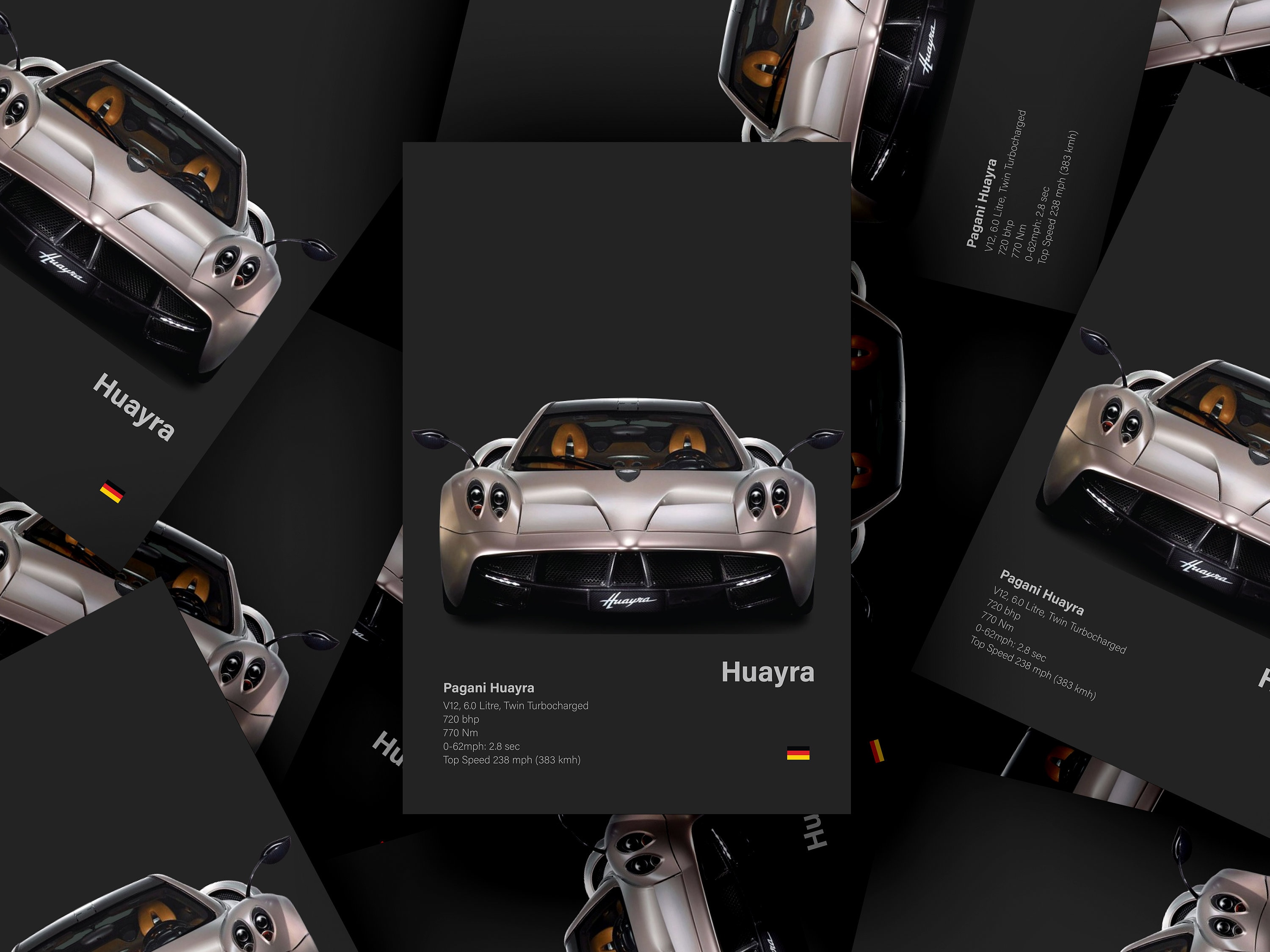 Pagani Huayra Poster - Huayra Prints - Pagani Posters - Car Prints ...