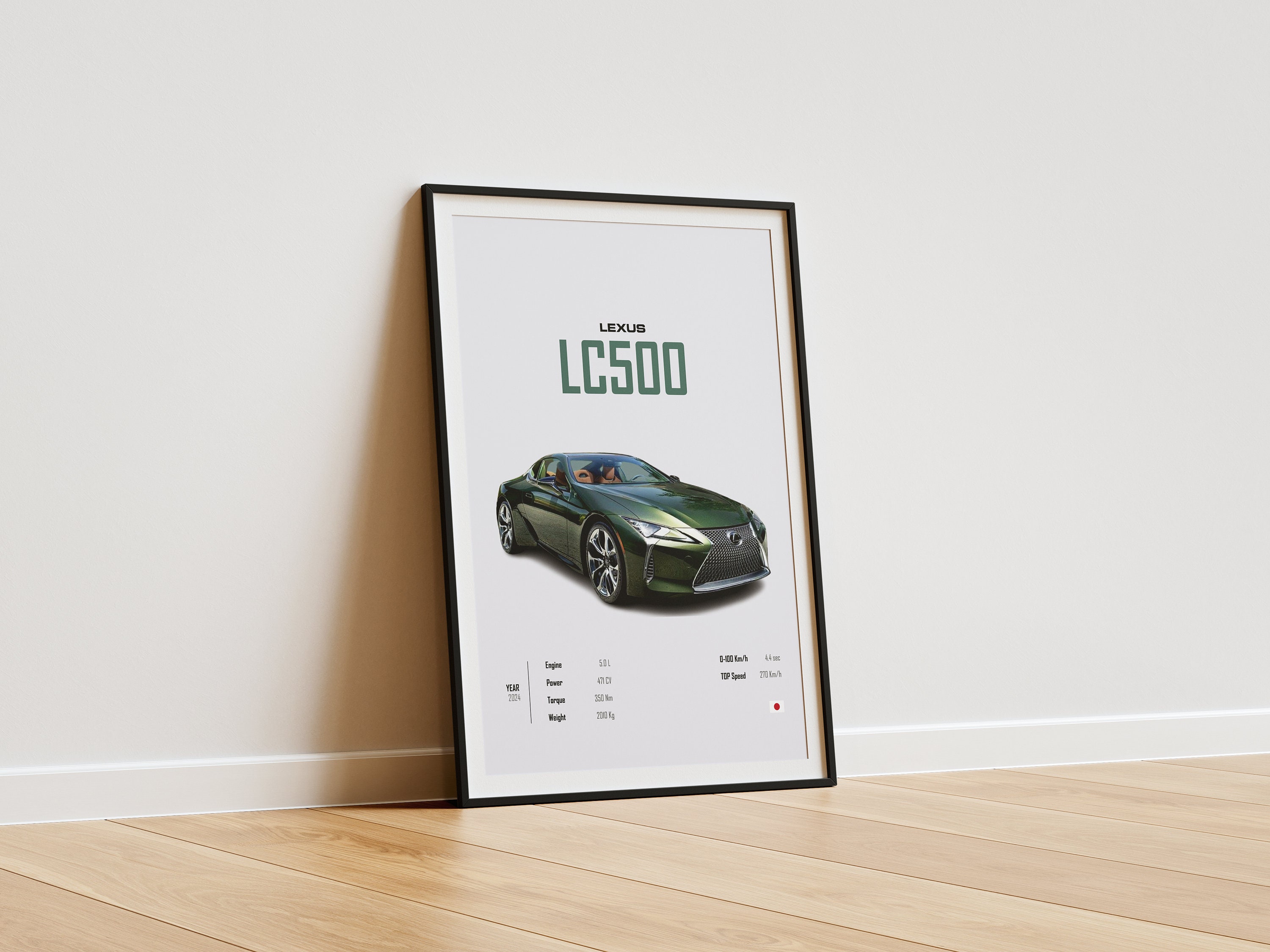 Lexus LC500 Poster - LC500 Prints - Lexus Posters - Car Prints - Car ...