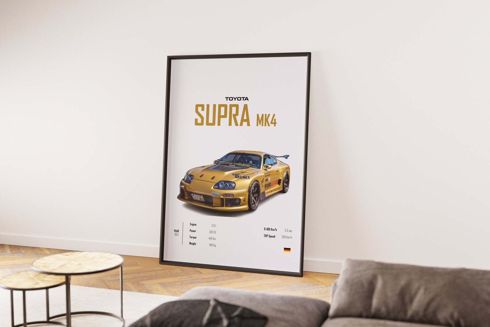 Toyota Supra MK4 Poster - Supra Prints - Toyota Posters - Car Prints ...