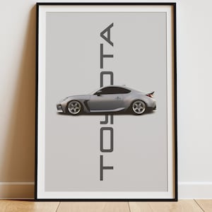 Toyota GT86 Poster - GT86 Prints - Toyota Posters - Car Prints - Car ...