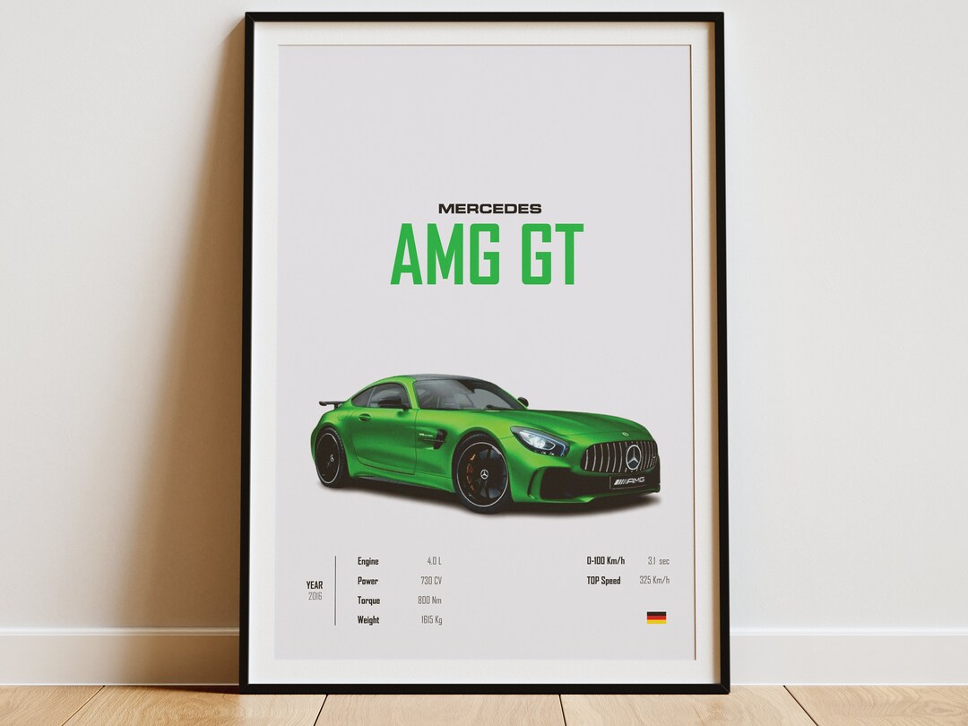 Mercedes AMGGT Posters - AMG GT Prints - Mercedes Posters - Car Prints ...