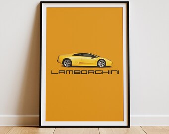 Lamborghini Murcielago LP 640 Poster Print Wall Art Car Photography - Etsy