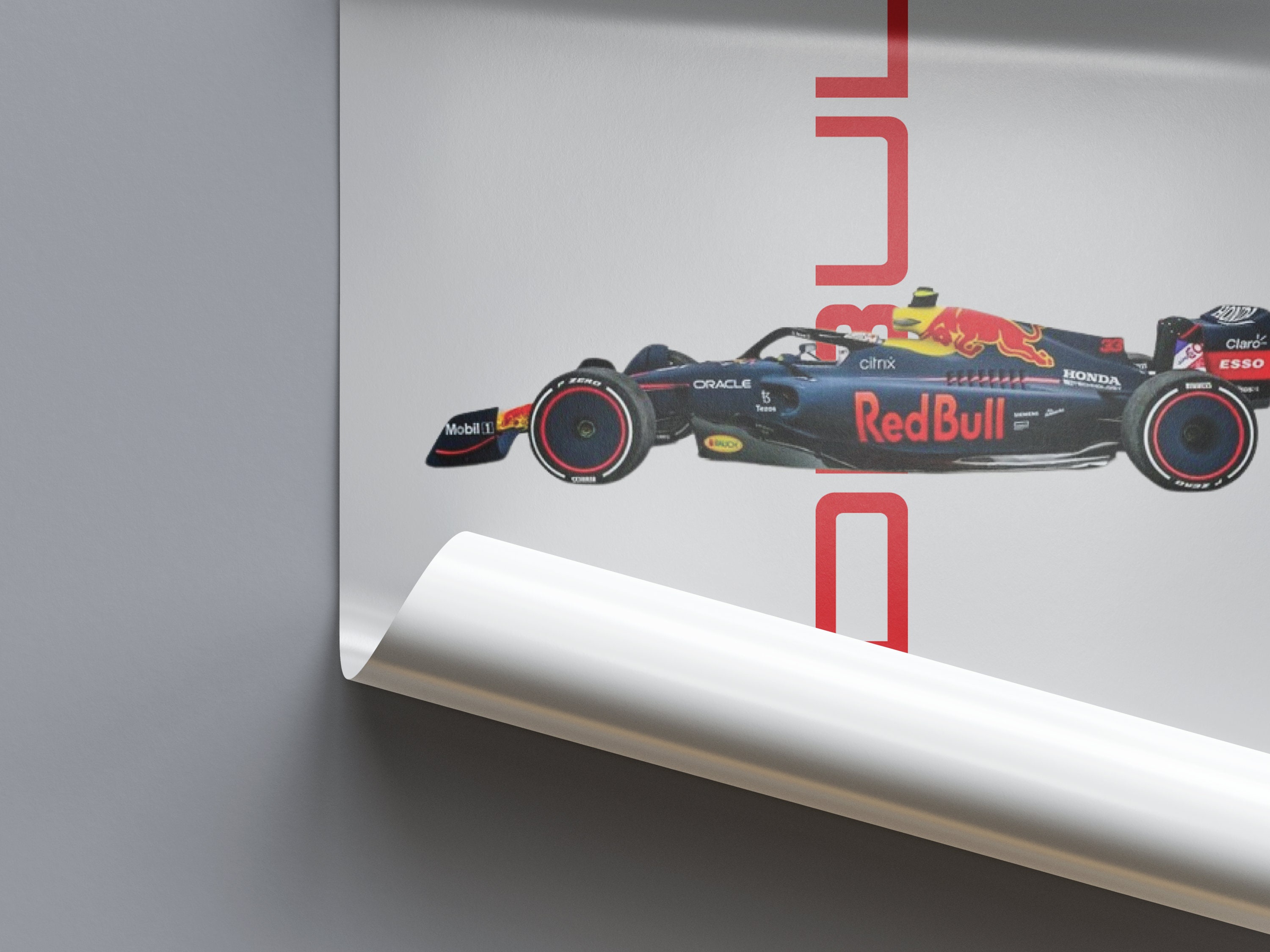 Red Bull RB16B Poster - RB16B Prints - Red Bull Posters - Car Prints ...