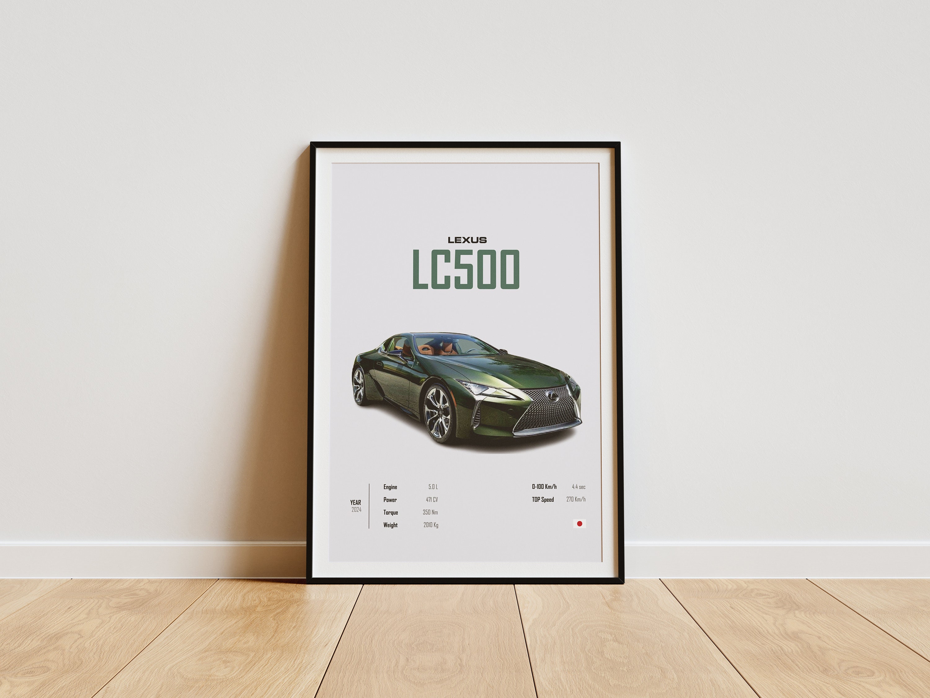 Lexus LC500 Poster - LC500 Prints - Lexus Posters - Car Prints - Car ...