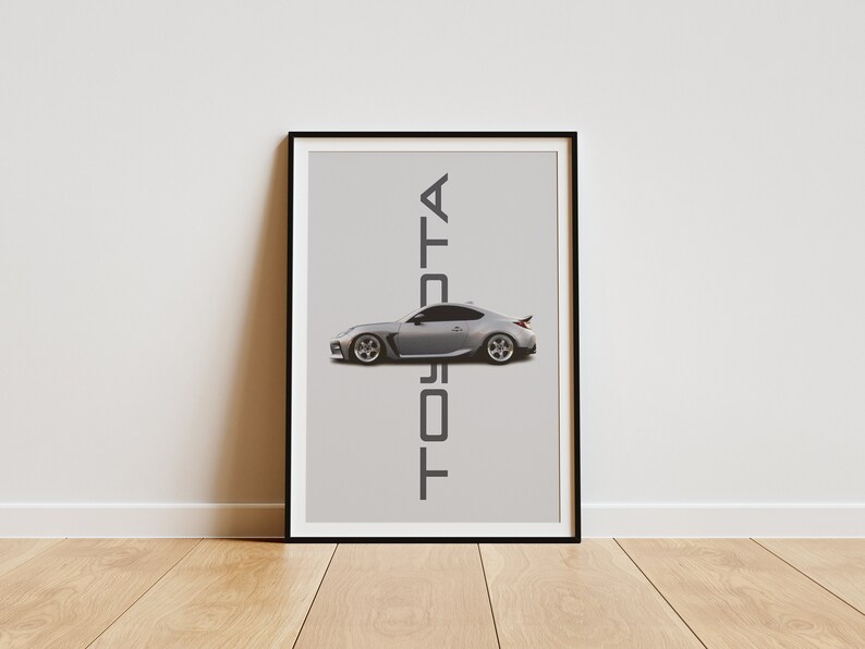 Toyota GT86 Poster - GT86 Prints - Toyota Posters - Car Prints - Car ...
