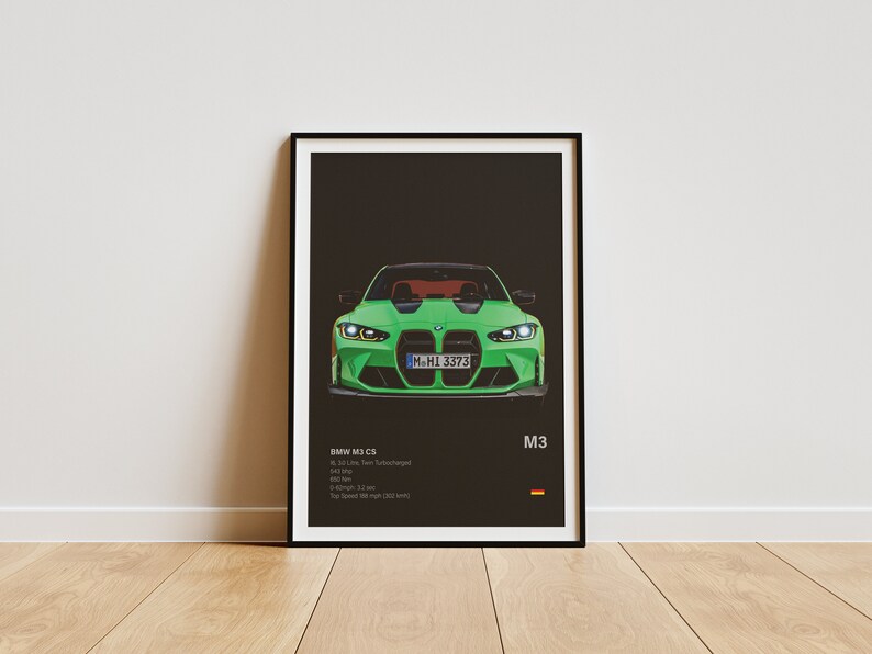 BMW M3 Poster - M3 Prints - BMW Posters - Car Prints - Car Wall Art ...