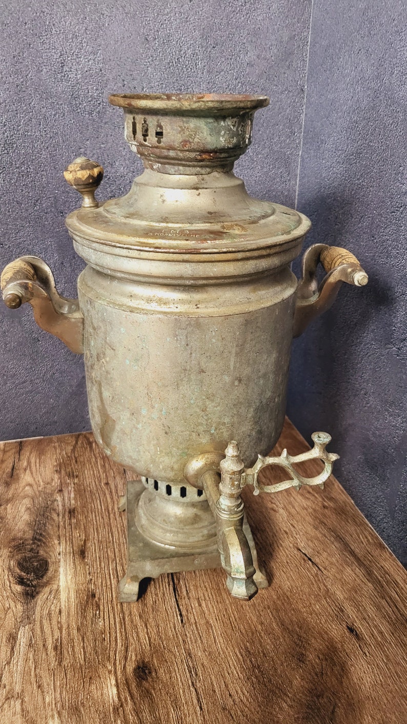 Vintage Old Wood-burning Samovar From the Past - Etsy