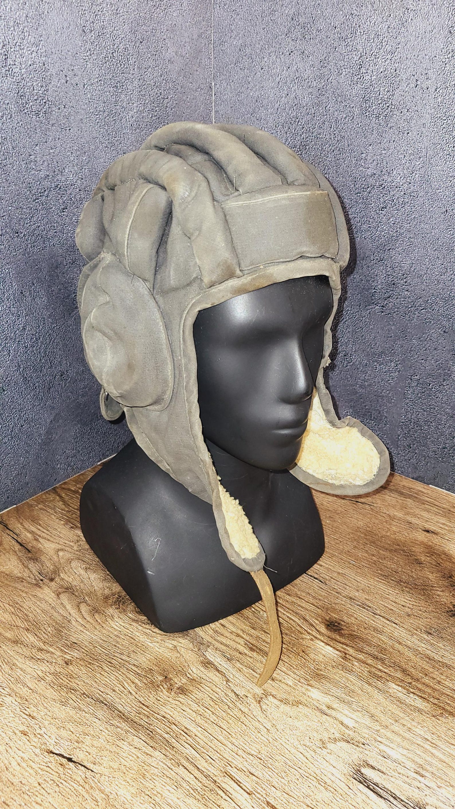 Military Exclusive Original USSR Tankman Helmet - Etsy