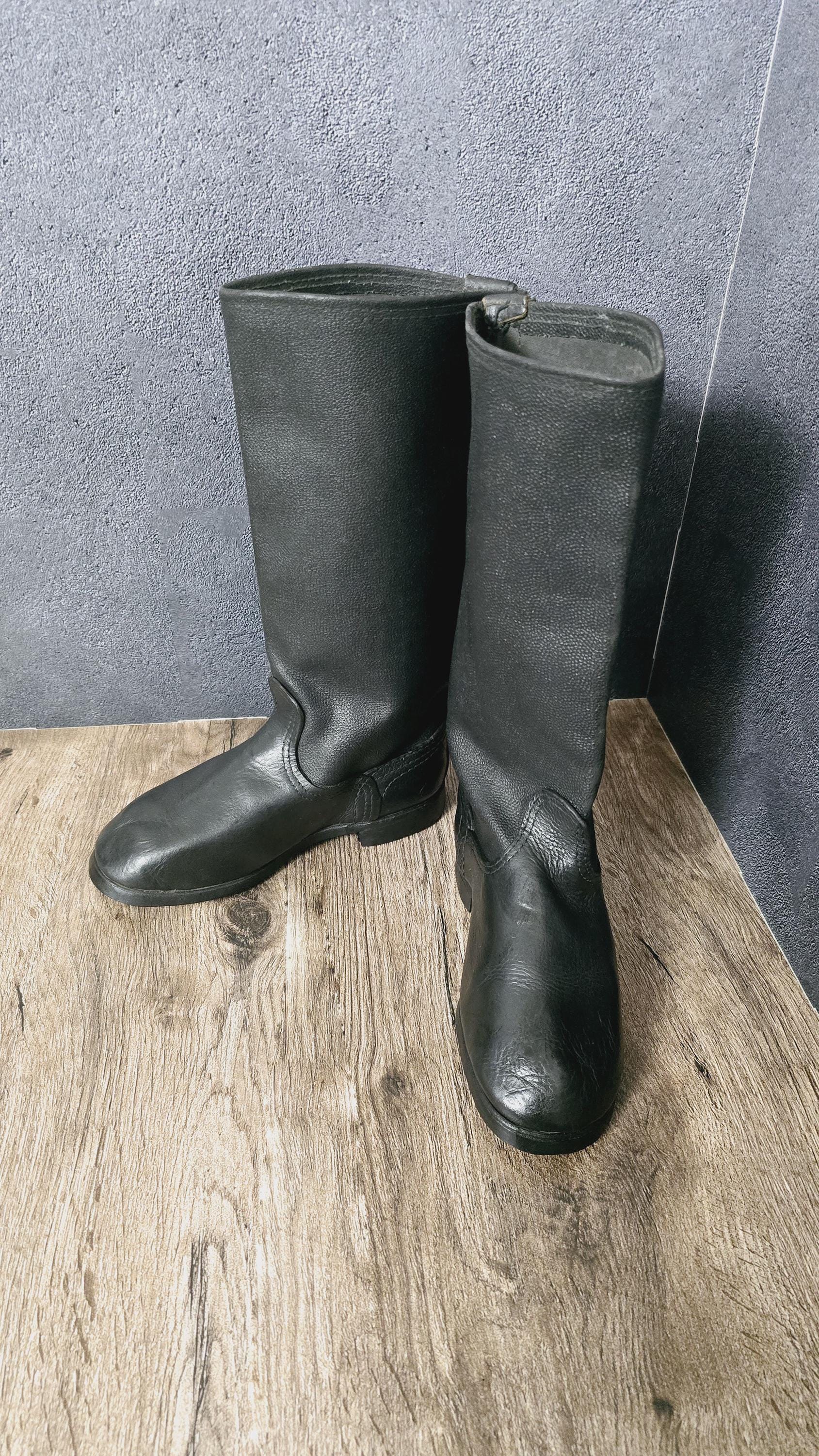 WW2 Exclusive Rare KIRZA Boots With Dotted Sole Red Army USSR - Etsy