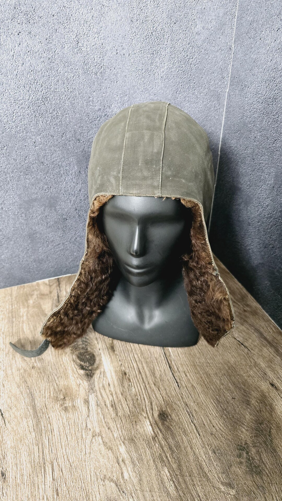 WW2 Exclusive Military Find Fur Helmet Red Army USSR - Etsy
