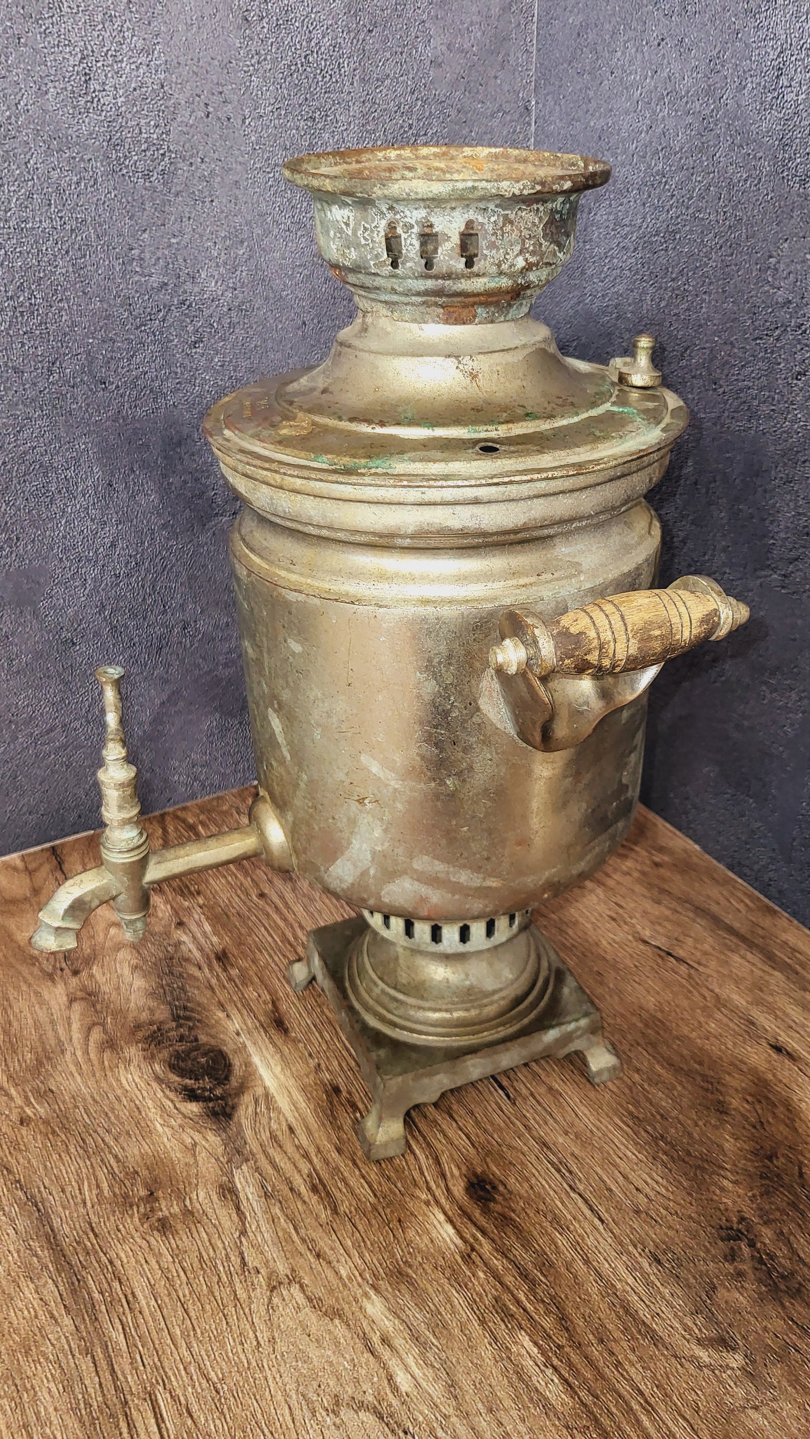 Vintage Old Wood-burning Samovar From the Past - Etsy
