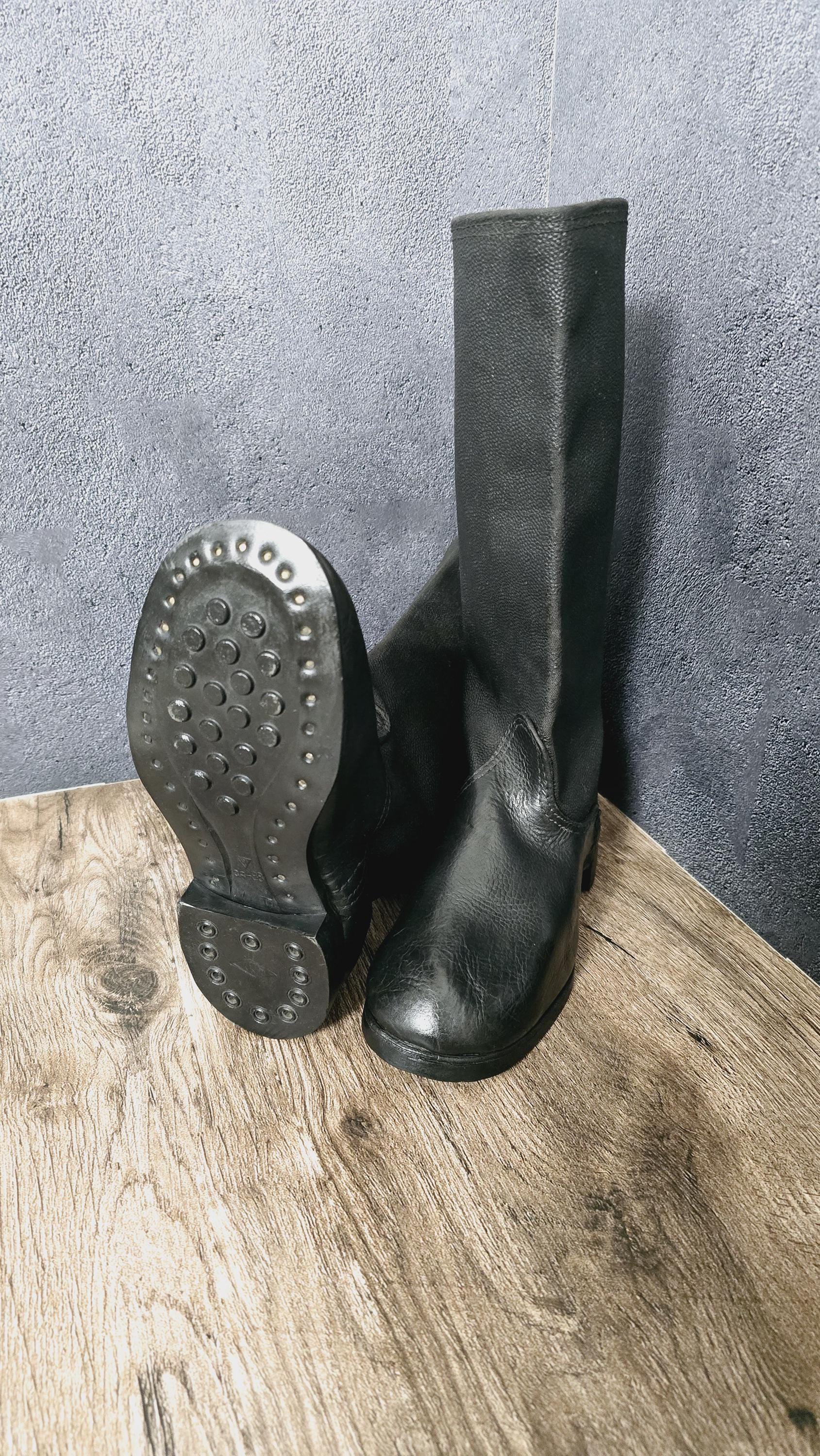 WW2 Exclusive Rare KIRZA Boots With Dotted Sole Red Army USSR - Etsy