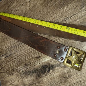 WW2 Military Rare Leather Belt Red Army USSR - Etsy