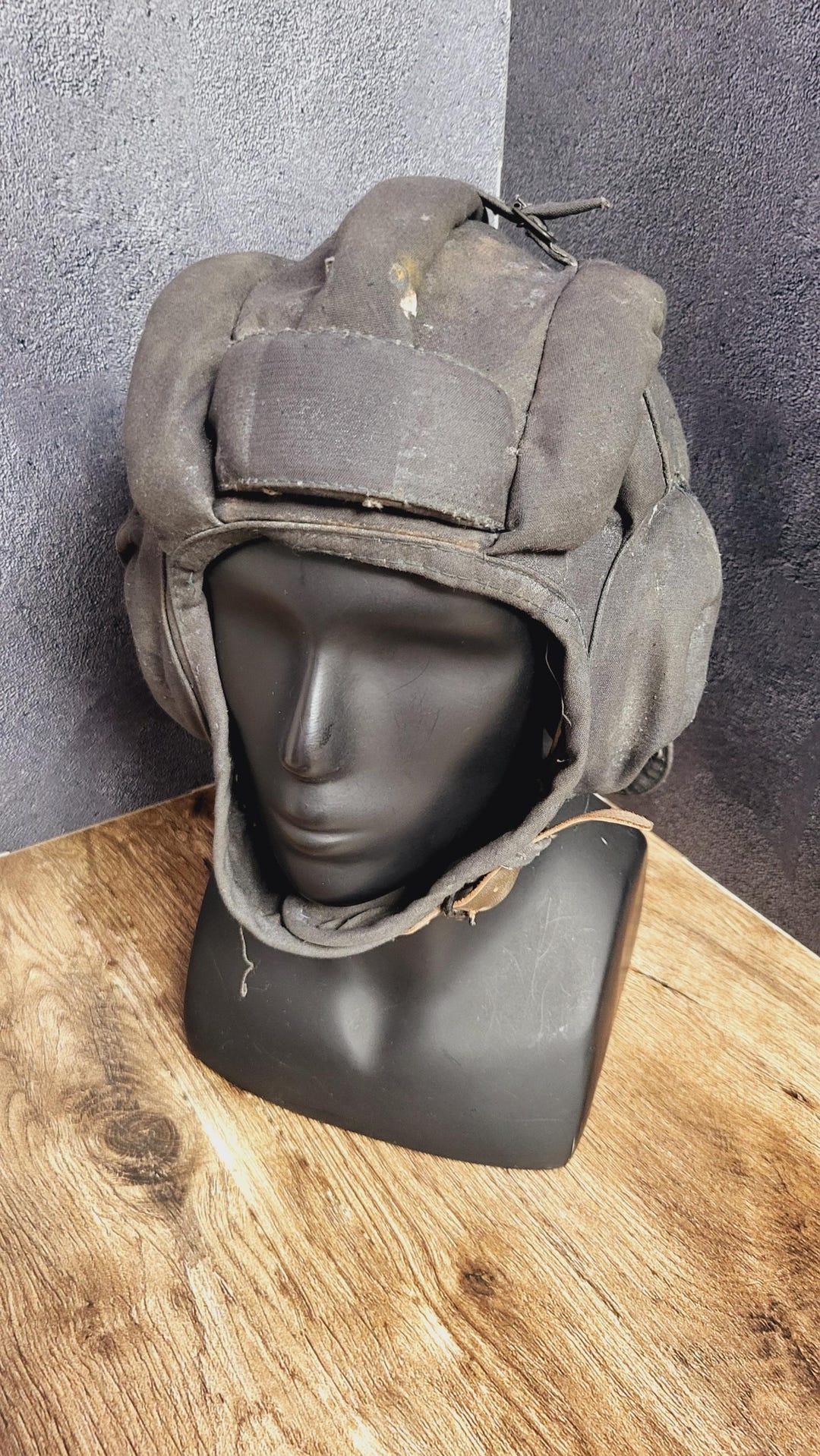 Exclusive Vintage Three-rib Military Tank Helmet - Etsy