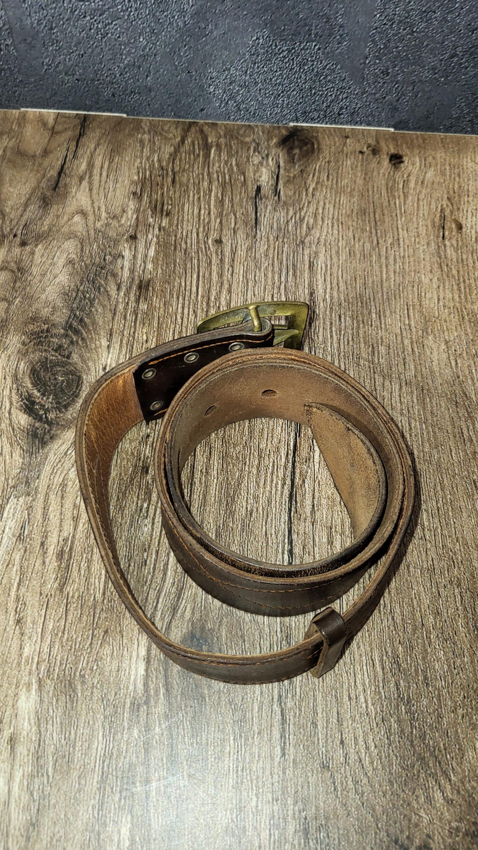 WW2 Military Rare Leather Belt Red Army USSR - Etsy