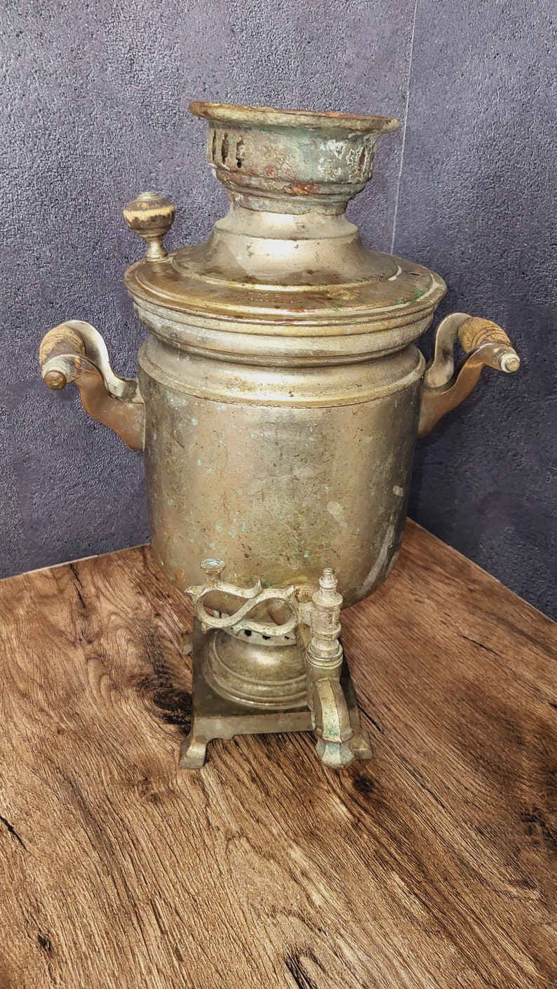 Vintage Old Wood-burning Samovar From the Past - Etsy
